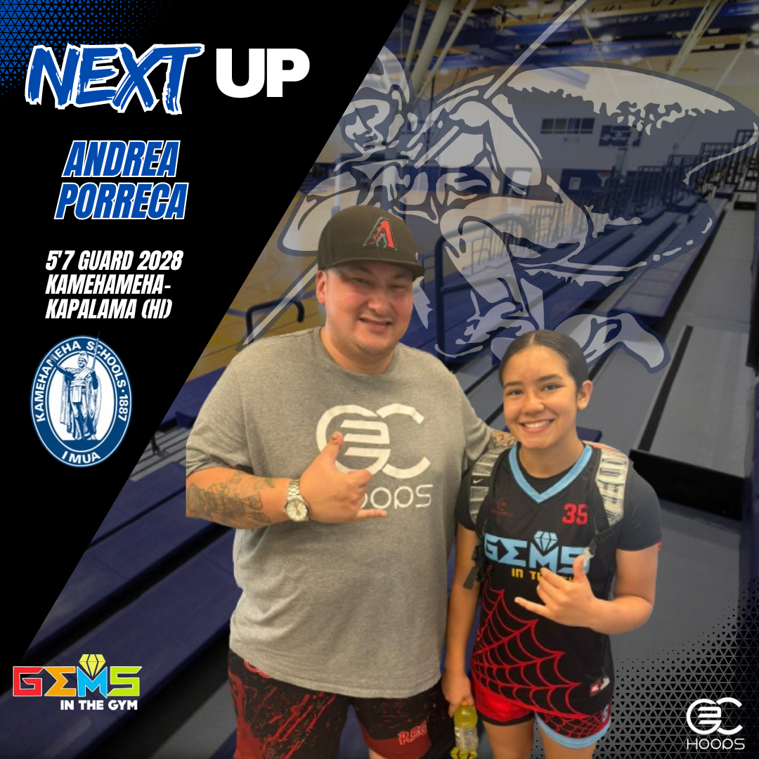 Next Up: Kamehameha’s Andrea Porreca - GC3Hoops